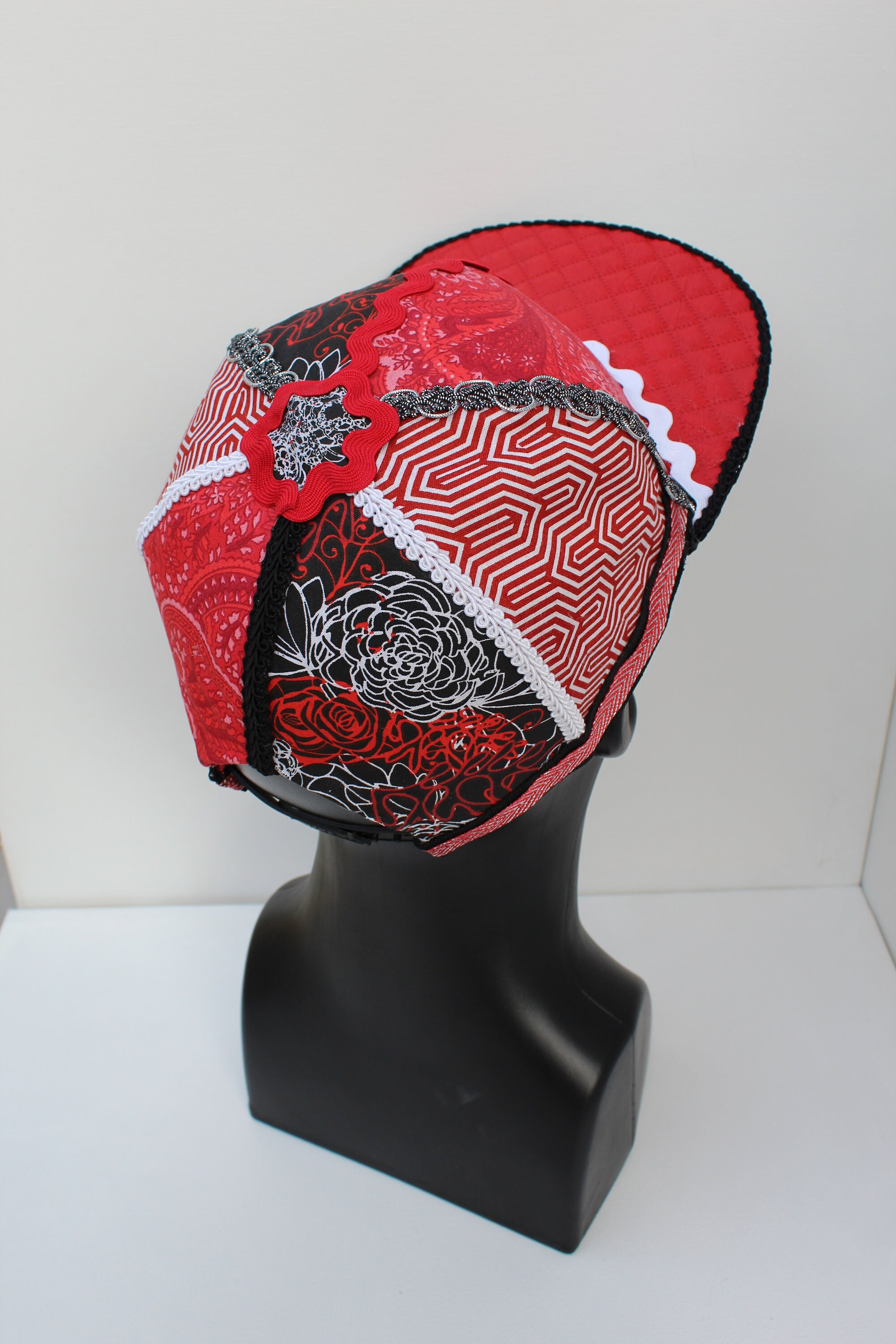 Handmade Snapback Hat, One of a Kind Hat, Festival Snapback No. 117 ...
