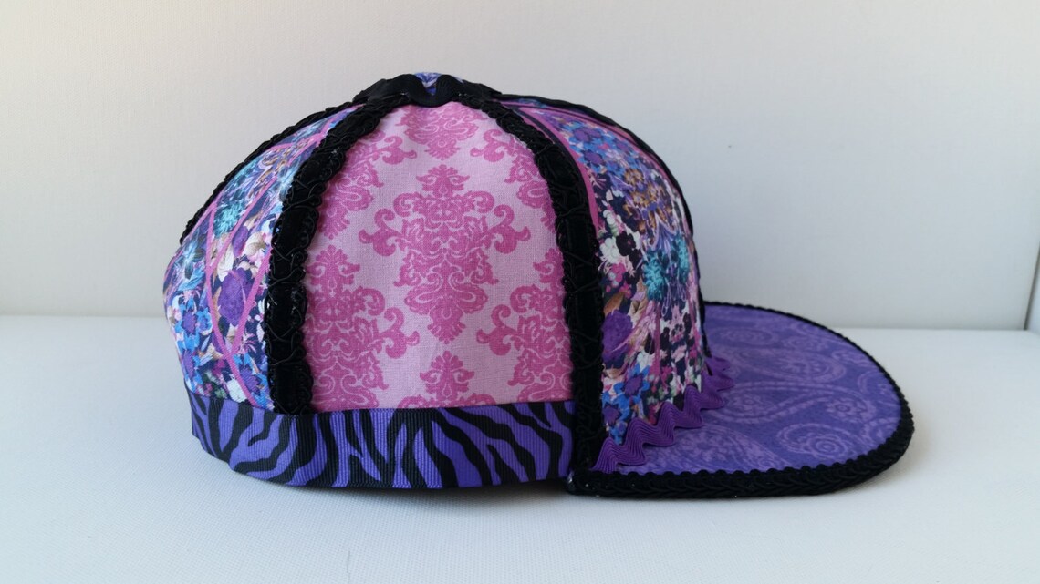 Handmade Snapback Hat, One of a Kind Hat, Festival Snapback No. 87 ...