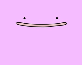 Shiny Ditto Fanart - Etsy