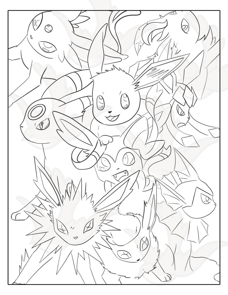 Cute Coloring Page, Adult Coloring Page, Printable Coloring Sheets ...