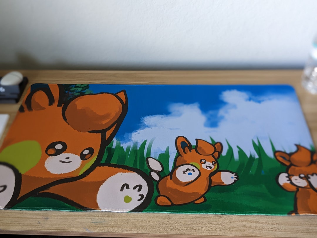 Pawmi Pawmot Pawmo TCG Rubber Mat or Oversized Mouse Pad Pokemon ...
