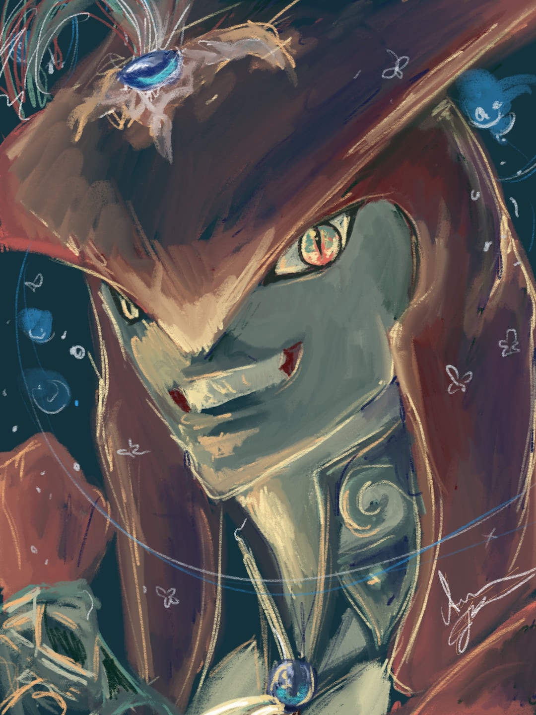 Prince Sidon Breath of the Wild Fan Art Poster Sidon Poster BOTW Fan ...