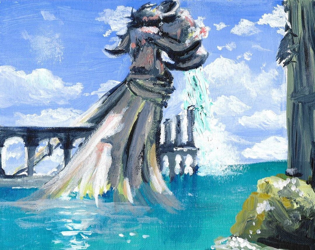 Thaliak The Scholar Old Sharlayan Fan Art Poster Ffxiv Print Fan Art