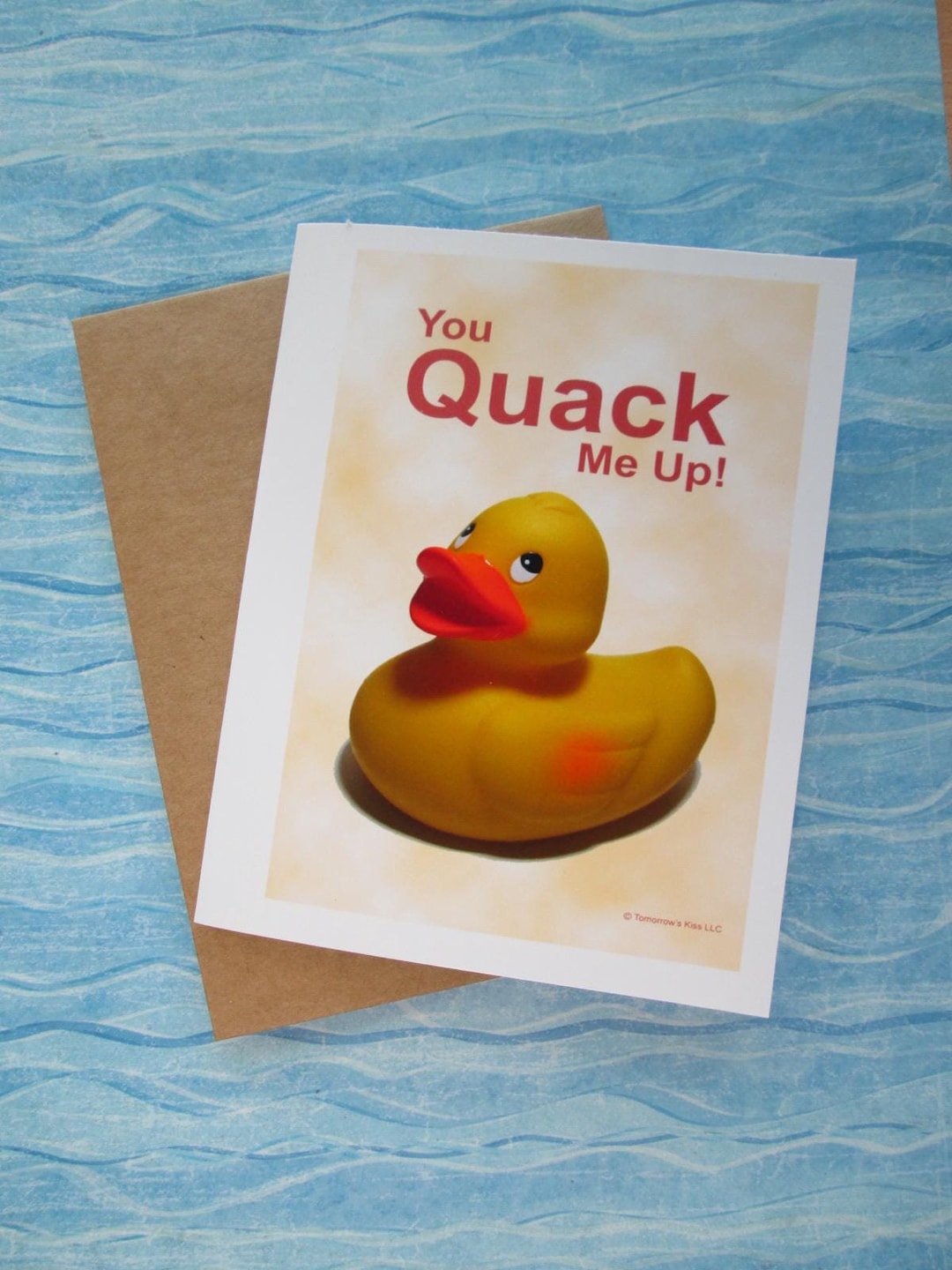 You Quack Me Up, Card, Blank Inside - Etsy