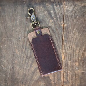 Leather Keychain Case for the Ledger Nano X Horween Leather Crypto Cold ...