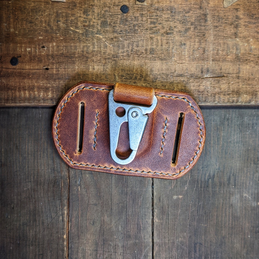 Pocono Utility Belt Leather Key Ring Clip Key Holder Keychain - Etsy