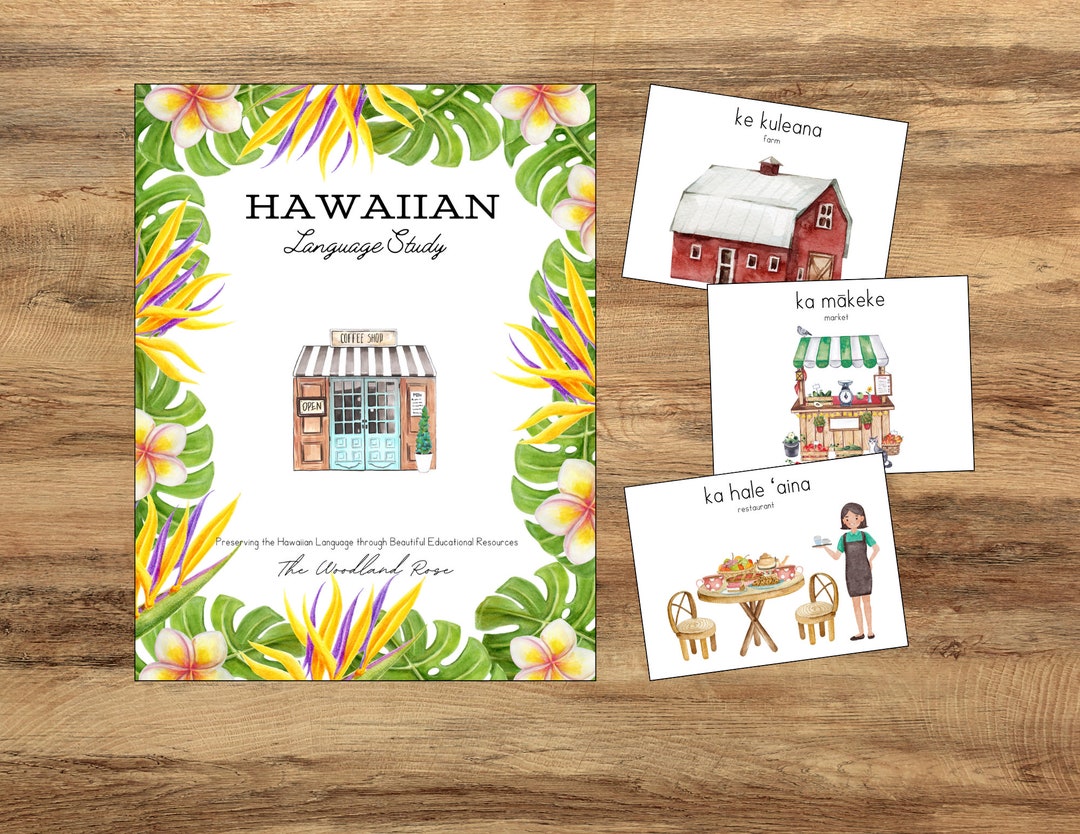 Hawaiian 'places' Flashcards, Hawaiian Vocabulary, Learn Hawaiian ...