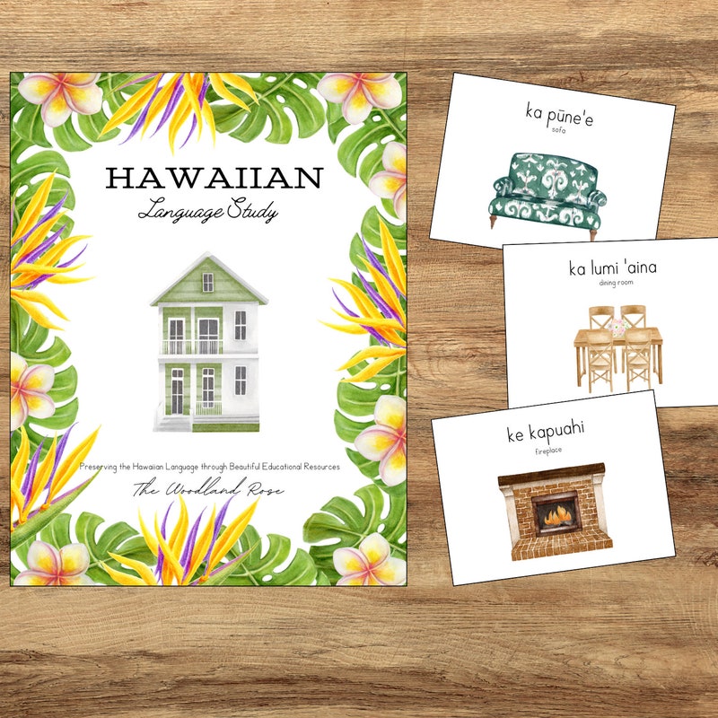 Hawaiian Language Worksheets - Etsy