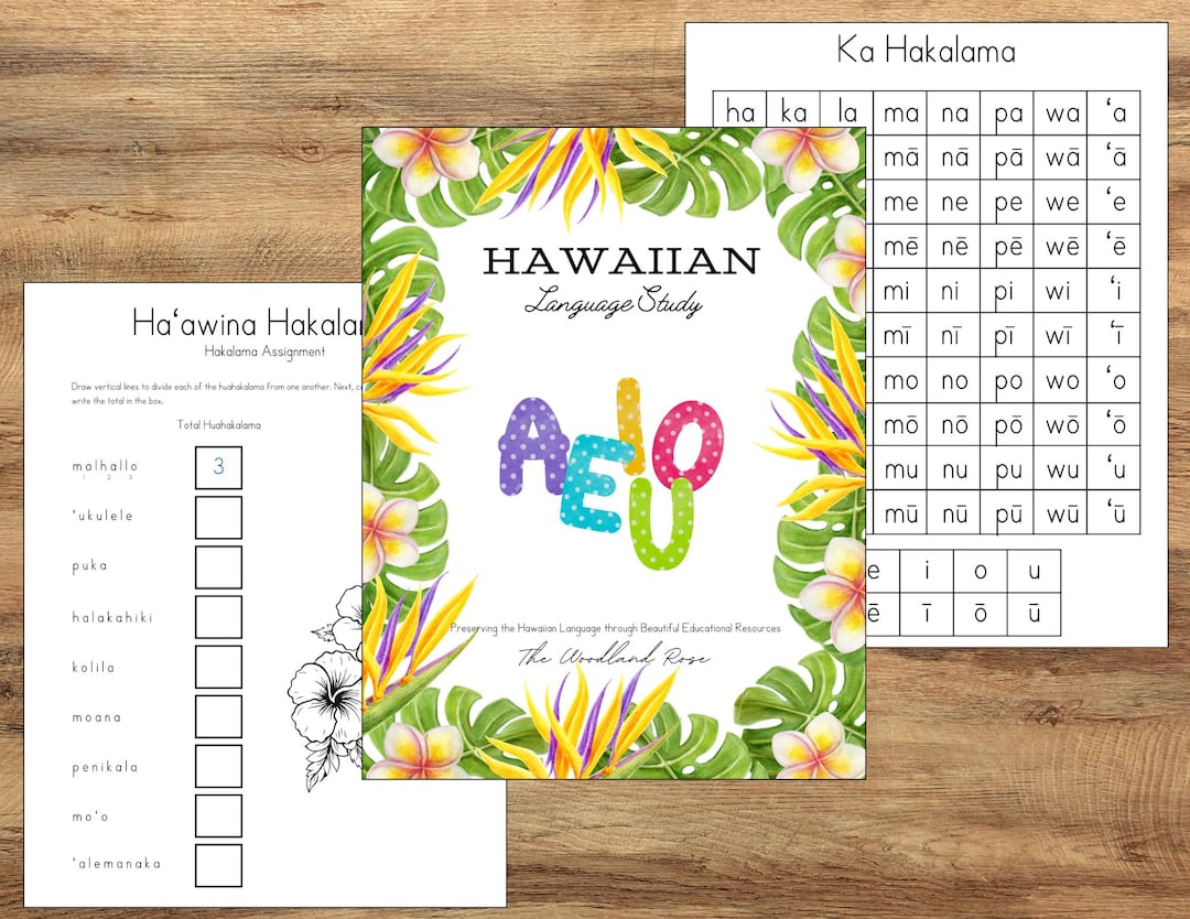 Hawaiian Hakalama, Learn Hawaiian, Hawaiian Language, Olelo Hawaii ...