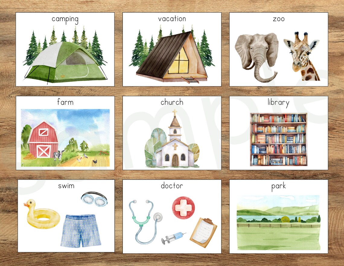 Daily Rhythm Cards, Daily Routine Cards, Daily Schedule Cards, Daily ...