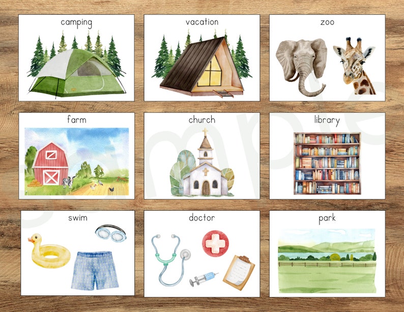 Daily Rhythm Cards, Daily Routine Cards, Daily Schedule Cards, Daily ...