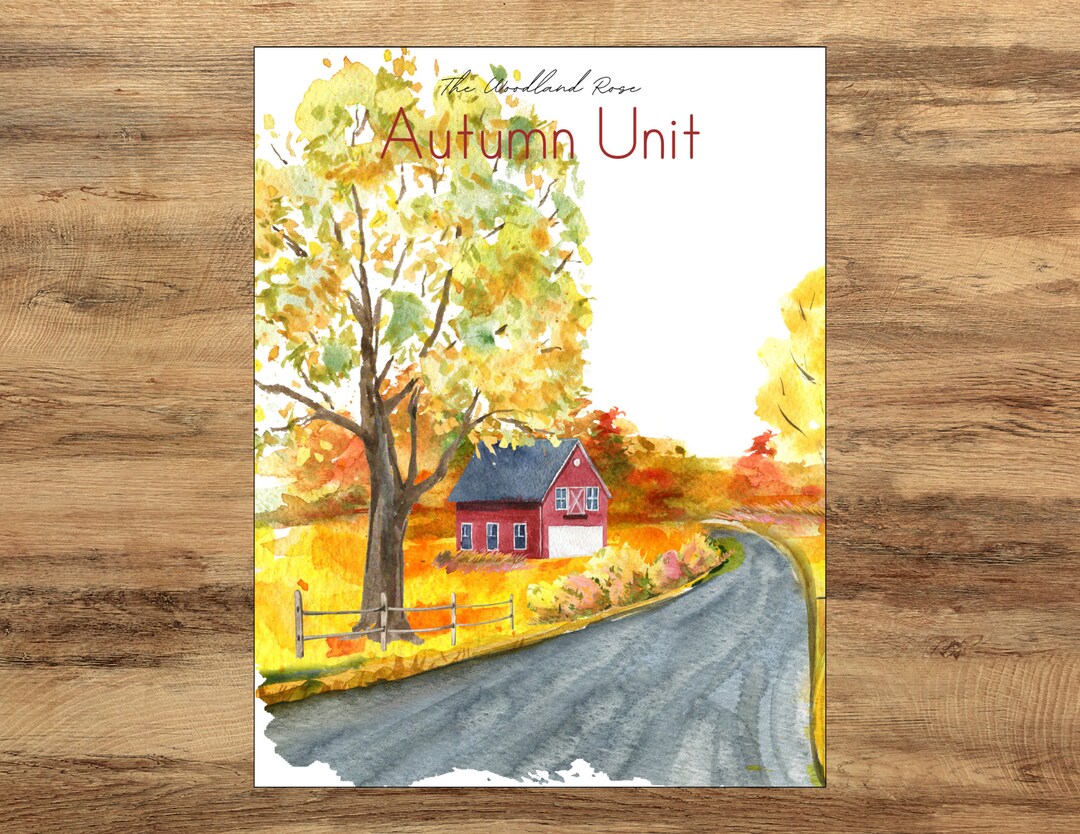 Autumn Unit Study, Fall Unit, Thanksgiving Unit, Fall Activity Pack ...
