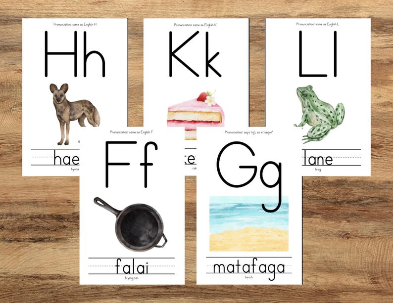 Samoan Alphabet, Gagana Samoa, Samoan Abcs, Samoan Language Resource ...
