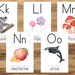 Alphabet Flashcards, Classroom Decor, Preschool Early Learning Resource ...