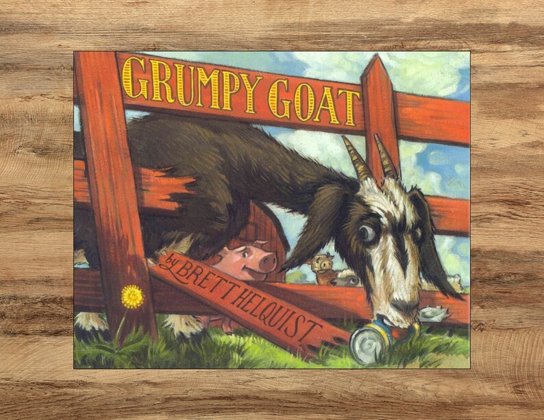 Storybook Crafts: the Grumpy Goat brett Helquist, Prek Kindergarten ...