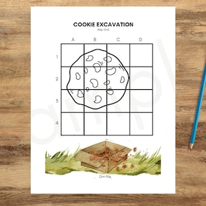 Fossil Excavation Activity, Kids Paleontology, Dinosaur Resources ...