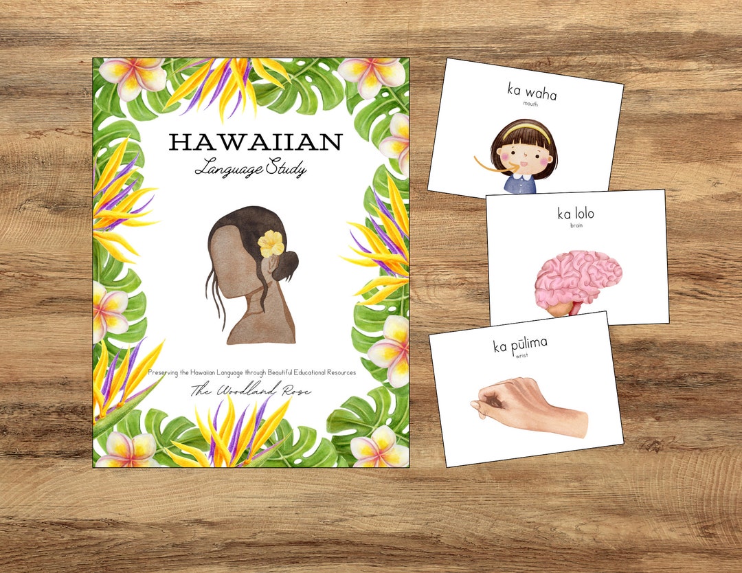 Hawaiian 'anatomy' Flashcards, Hawaiian Language Resources, Learn ...