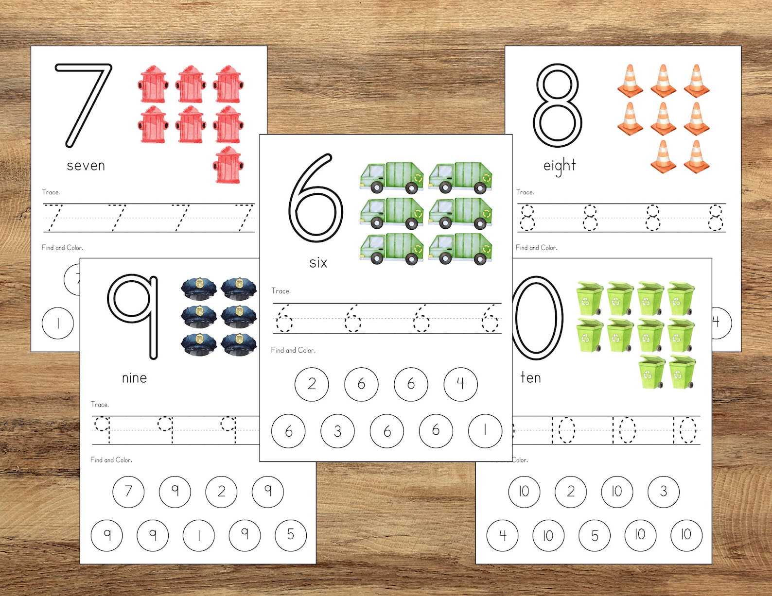 Toddler Morning Binder Community Helpers Themed, Morning Menu ...