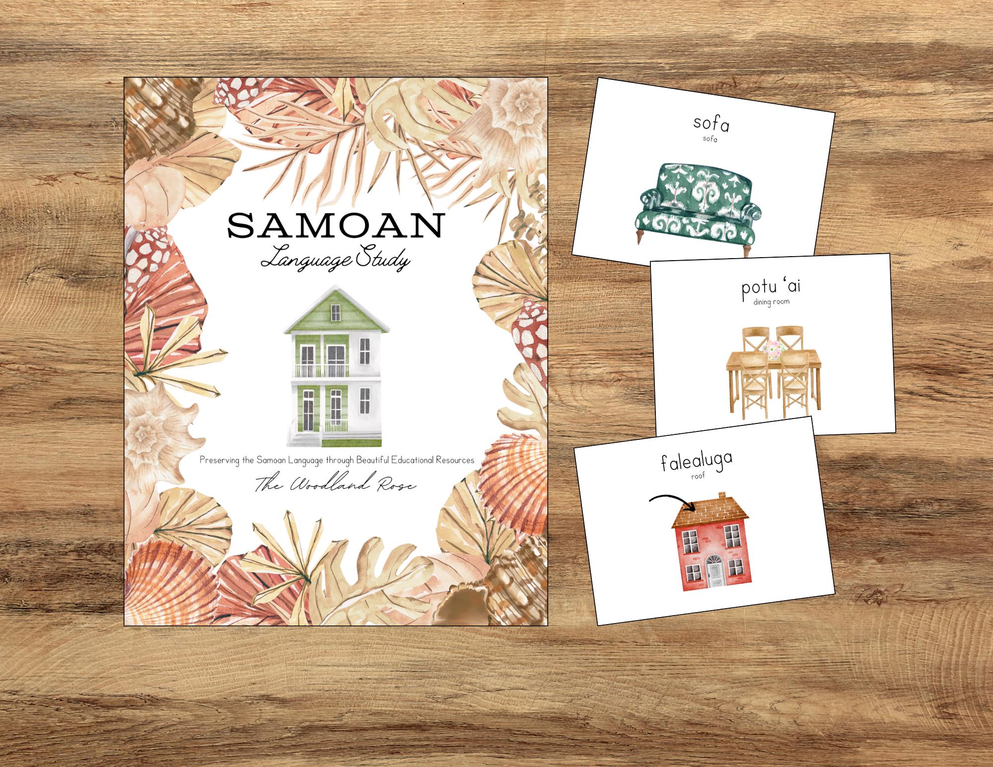 Samoan 'home' Flashcards, Gagana Samoa, Learn Samoan, Samoan Language ...