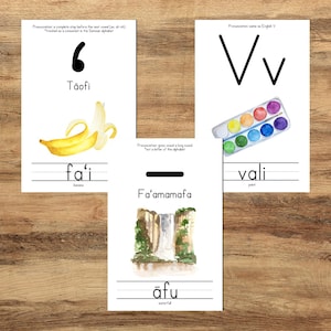 Samoan Alphabet, Gagana Samoa, Samoan Abcs, Samoan Language Resource ...