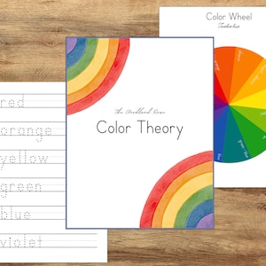 Color Theory Unit, Rainbow Unit Study, Primary Colors, Morning Binder ...