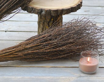 Natural Witch's Broom Halloween Broom Wiccan Besom Rustic Wedding Decor ...