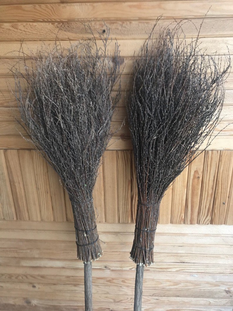 Natural Witch's Broom Halloween Broom Wiccan Besom Rustic Wedding Decor ...