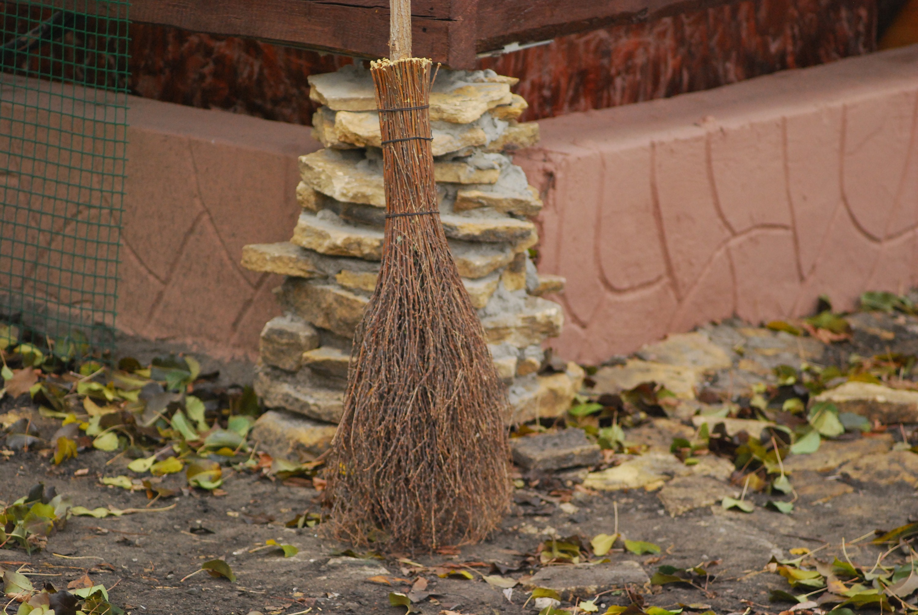 Natural Witch's Broom Halloween Broom Wiccan Besom Rustic Wedding Decor ...