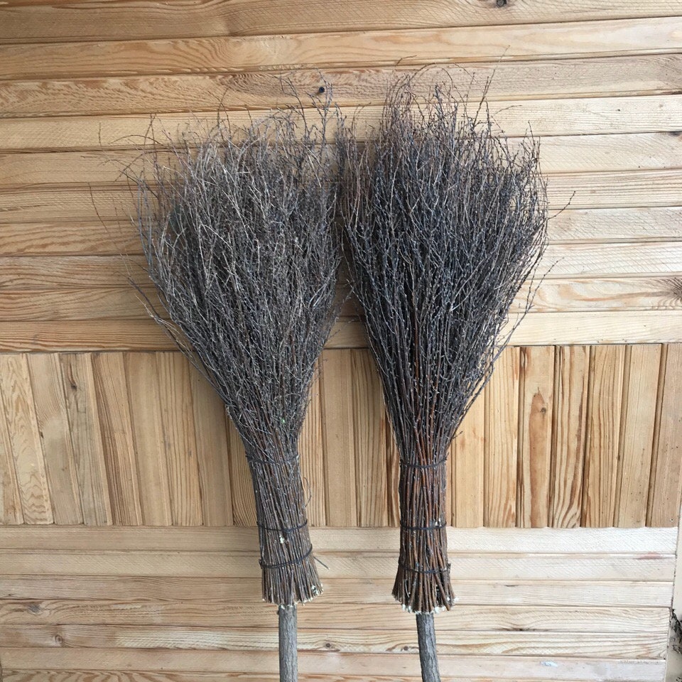 Natural Witch's Broom Halloween Broom Wiccan Besom Rustic Wedding Decor ...
