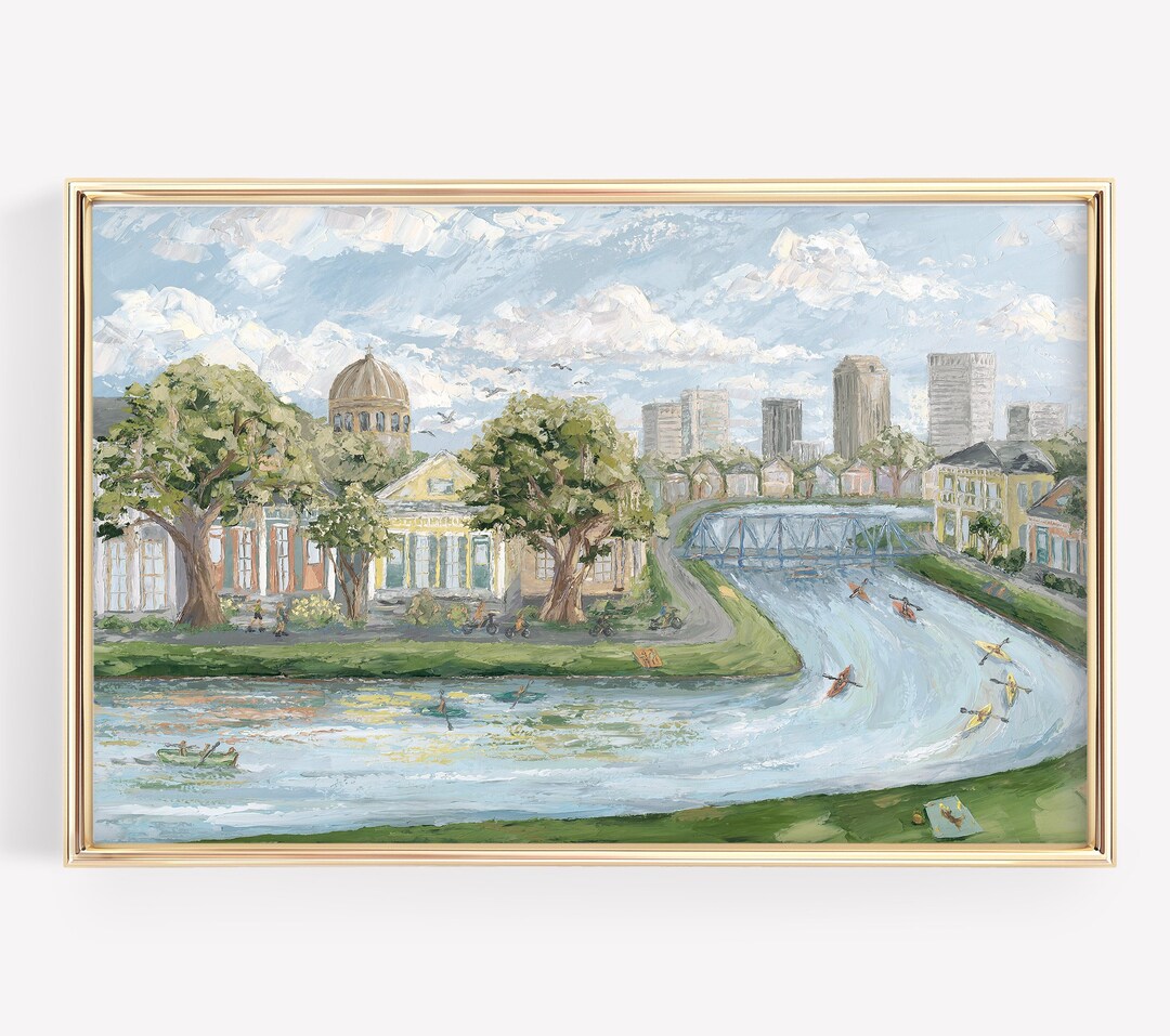 Bayou Painting, Bayou St. John Art, New Orleans Art, Louisiana Art, New ...