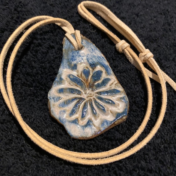 Ceramic Pottery Pendant - Etsy