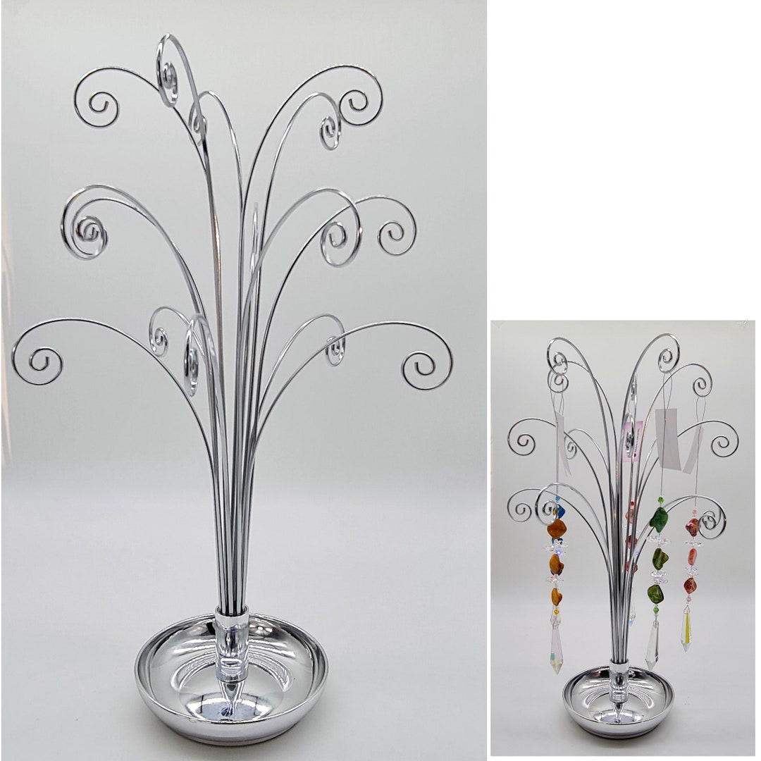 40cm Free Standing Display Stand Rack With 15 Hooks, Used for ...