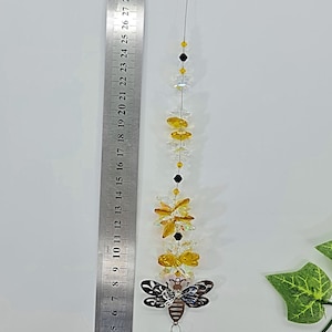 Bumble Bee Suncatchers, 3 Sizes to Choose From. Yellow Crystal ...