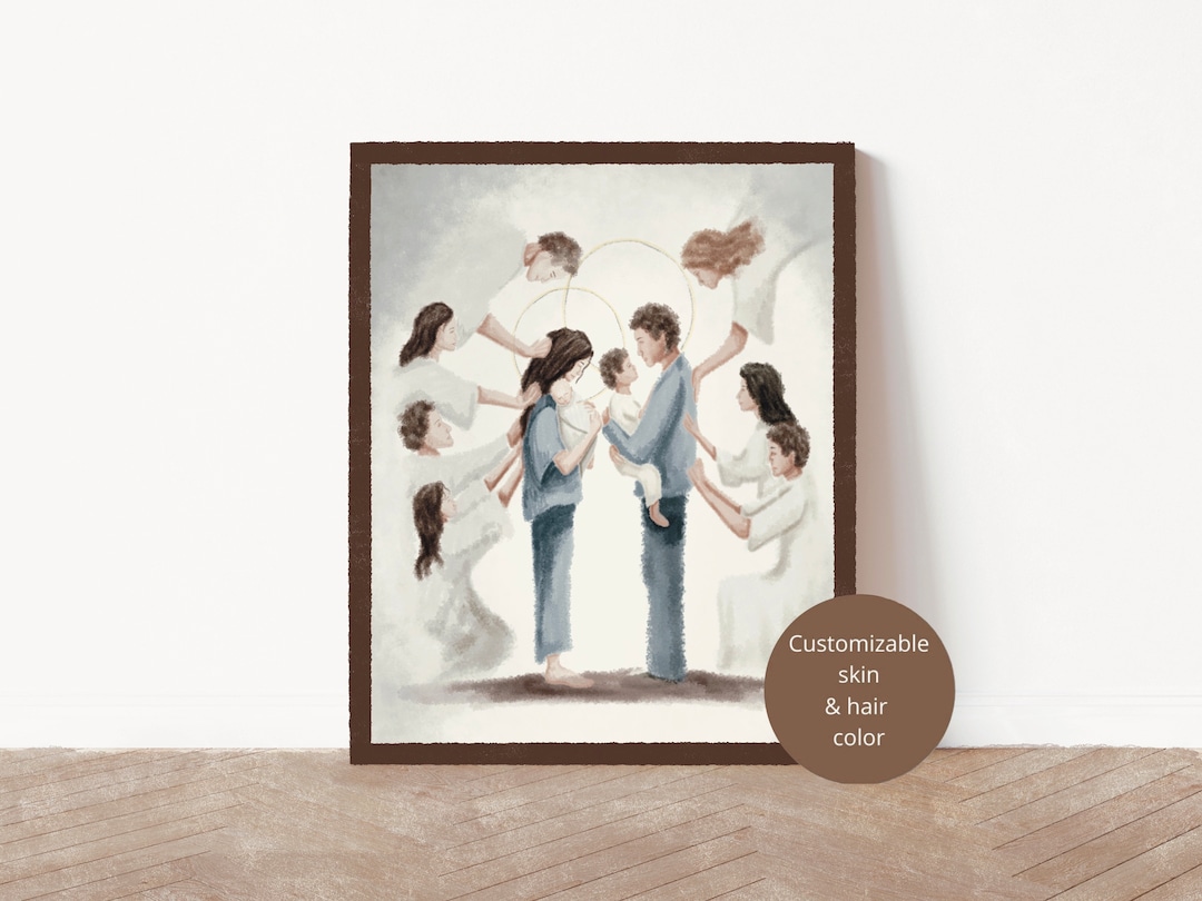 Heavenly Help Print, LDS Family, LDS Artwork, LDS, Familes Can Be ...