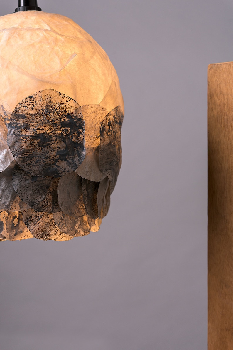 Ceiling Light Lamp, Ceiling Paper Lamp, Nordic Decor, Paper Lampshade ...