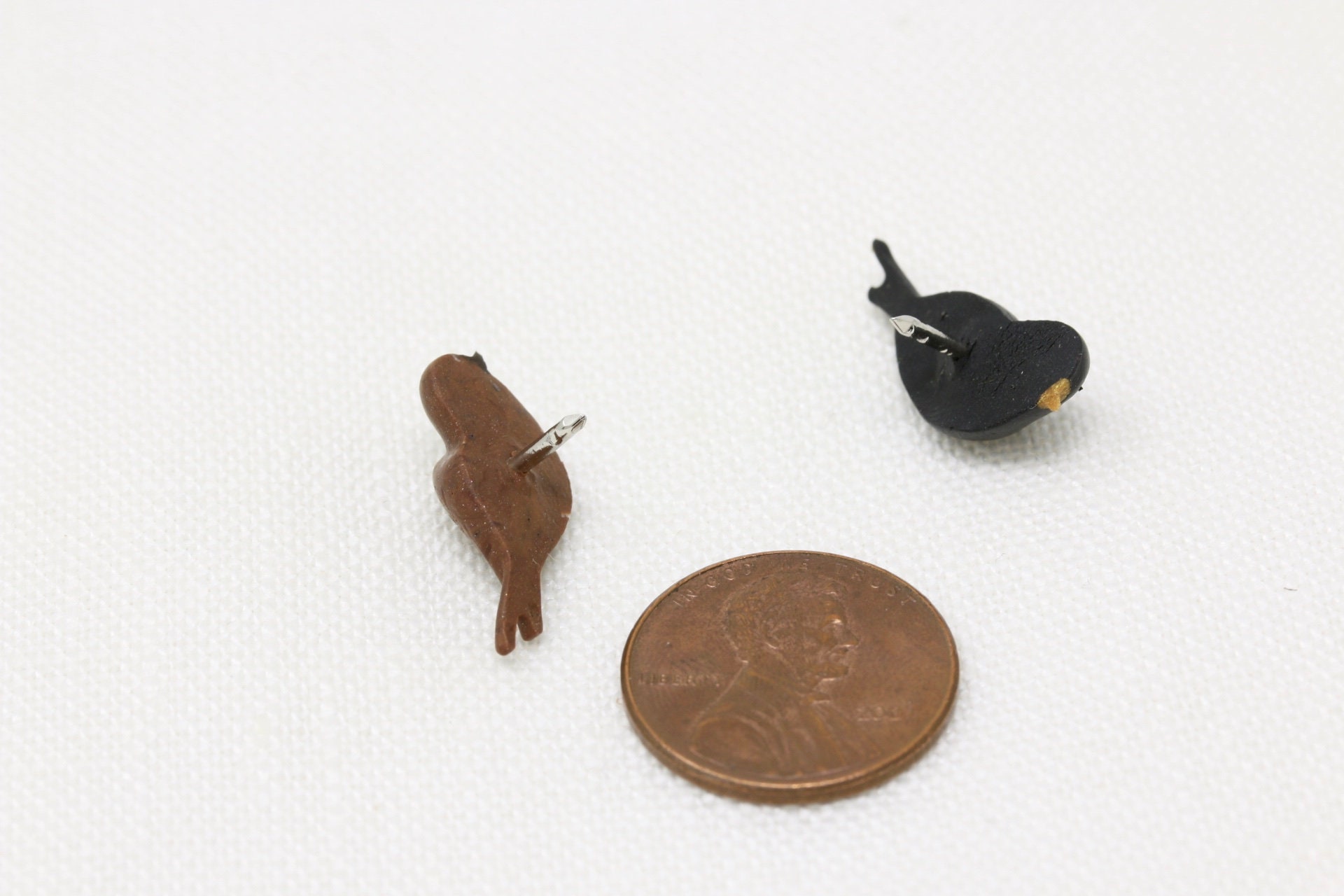 Mini Wild Bird Push Pin Set | Etsy