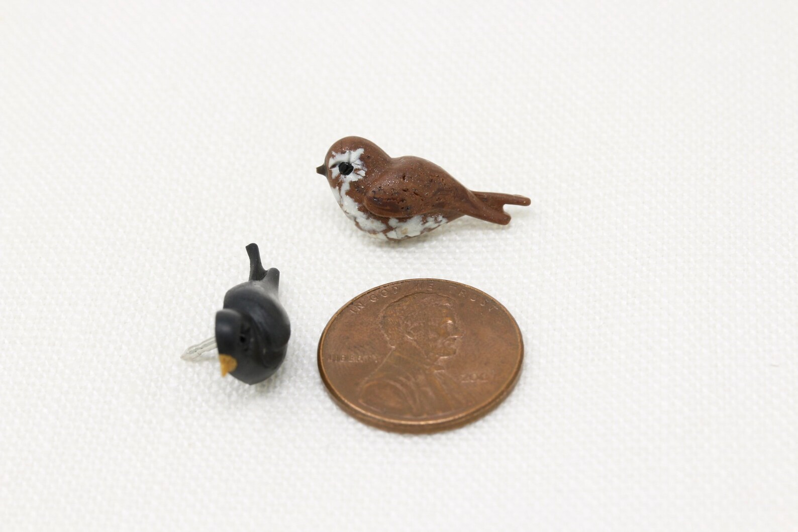 Mini Wild Bird Push Pin Set - Etsy