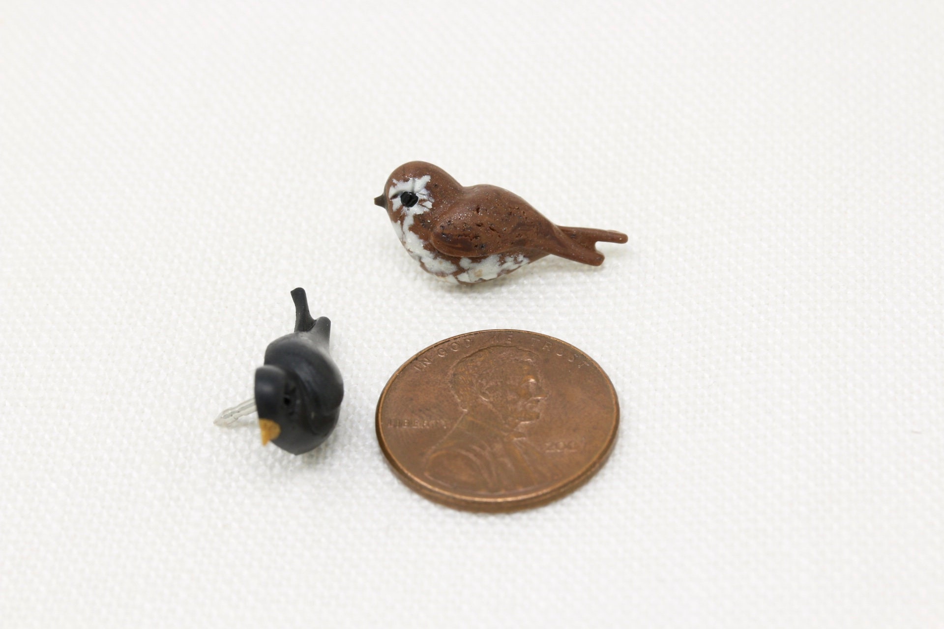 Mini Wild Bird Push Pin Set | Etsy