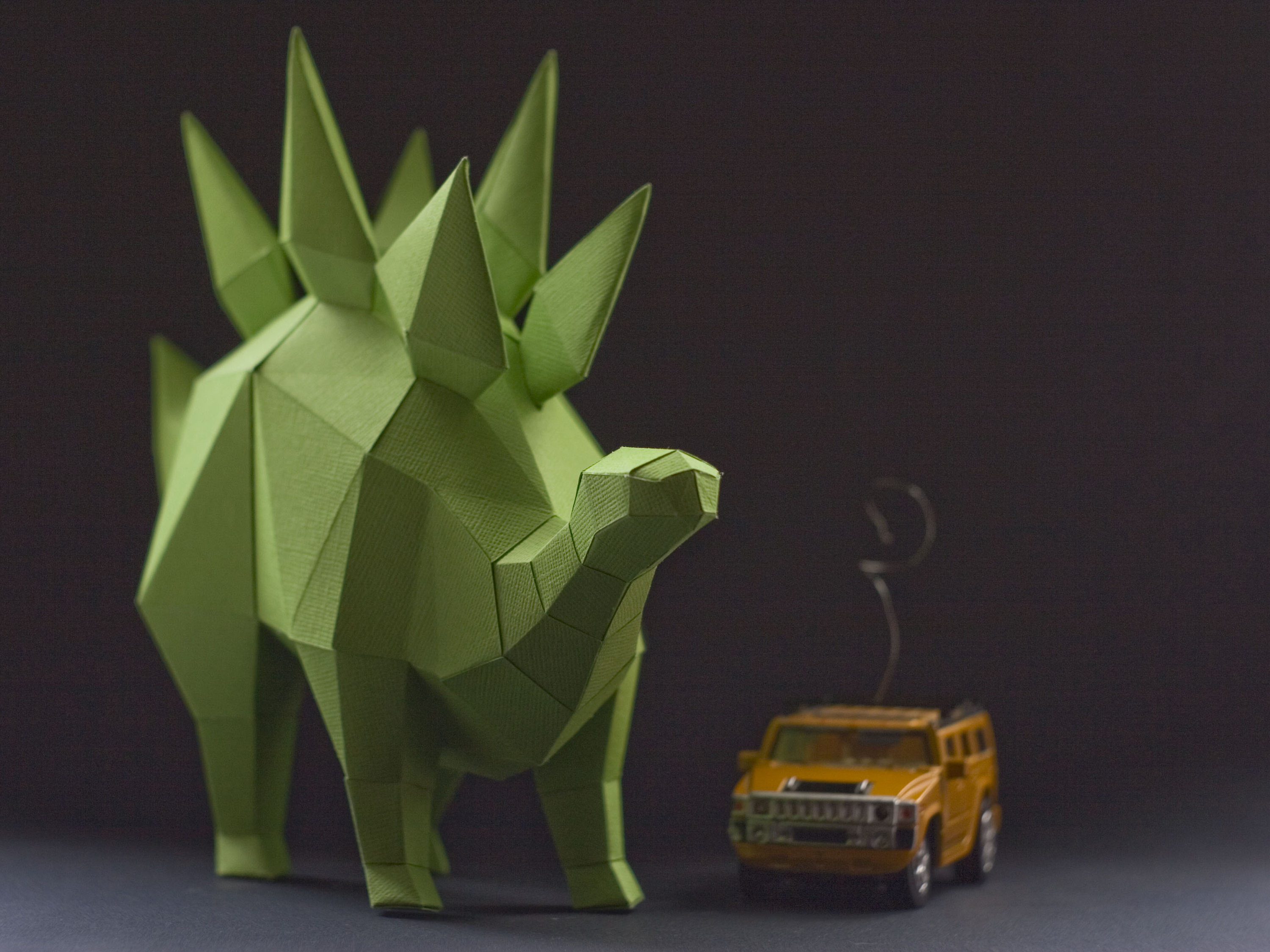 Paper model PDF template stegosaurus dinosaur 3D paper | Etsy