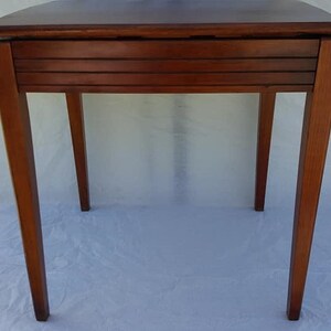 Vintage 1940s Swivel TV Stand Solid Wood TV Console TV Table Vintage Tv ...