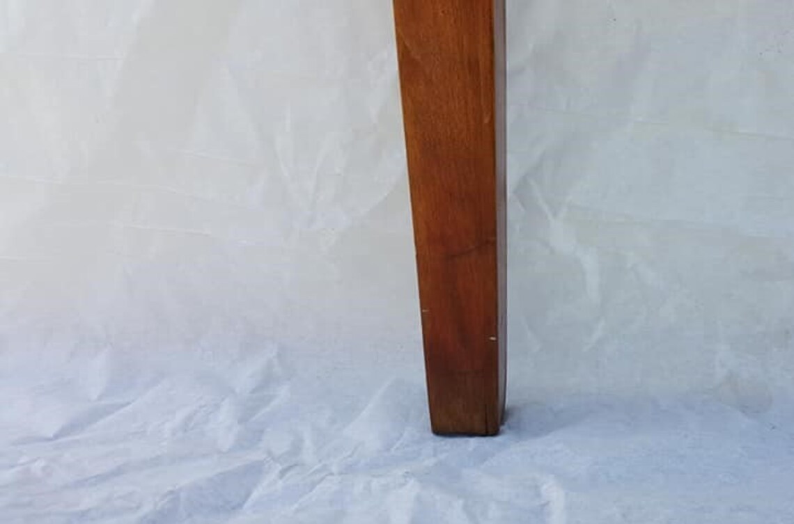 Vintage 1940s Swivel TV Stand Solid Wood TV Console TV Table Vintage Tv ...