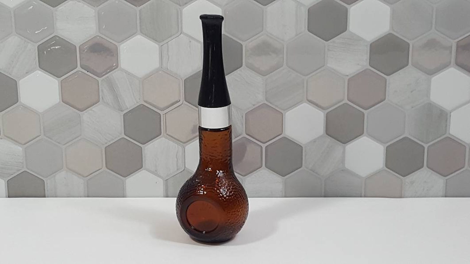 Vintage 1970s Avon Aftershave Glass Pipe Bottle Avon Perfume Vintage ...