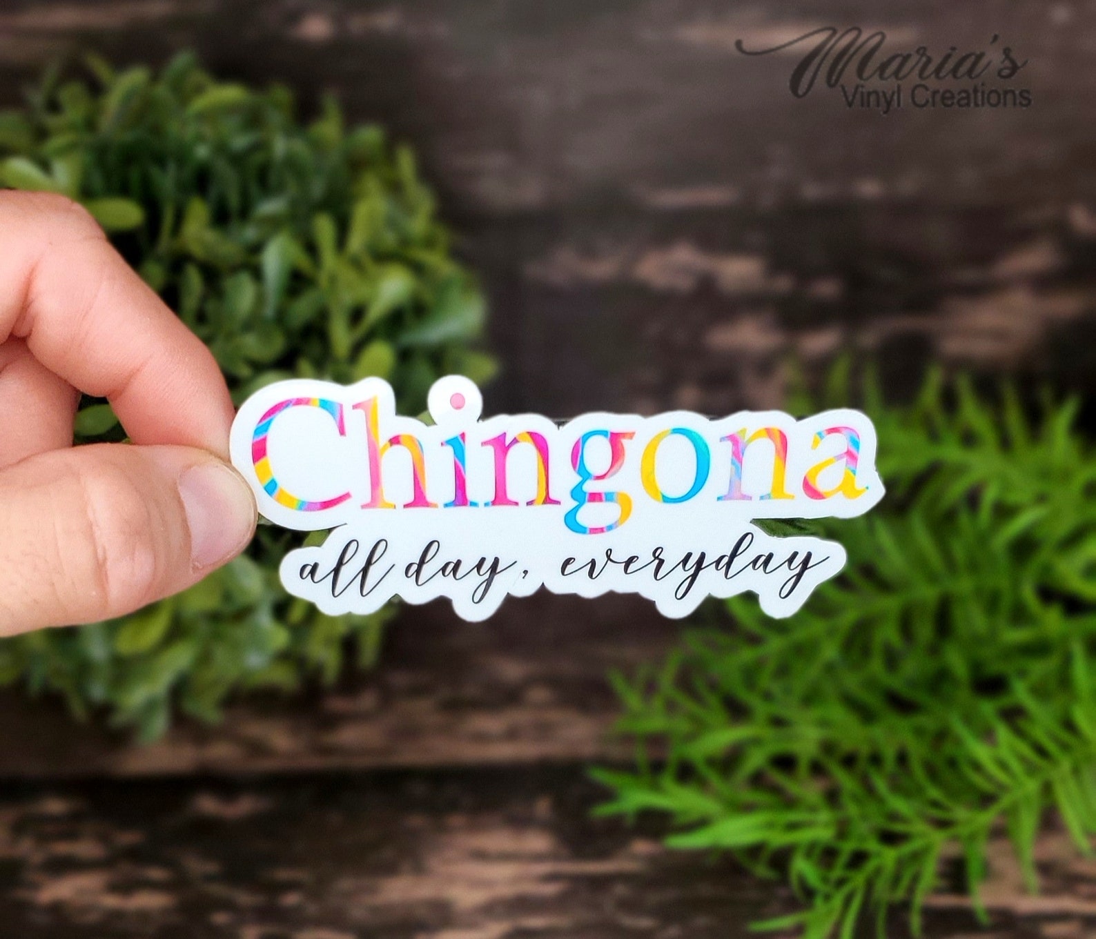 Chingona All Day Everyday Sticker I Chingona Sticker I Boss | Etsy