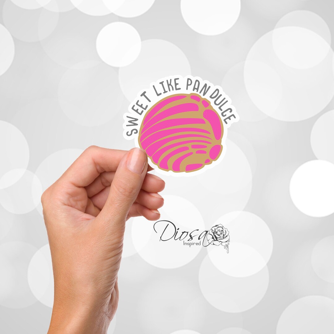 Pan Dulce Sticker, Food Sticker, Spanish Sticker, Tumbler Sticker ...
