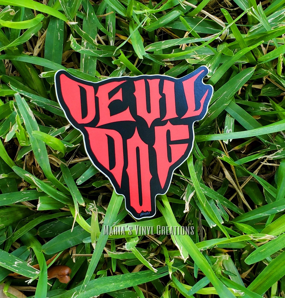 Devil Dog Vinyl Decal USMC Decal Military Marines Corps | Etsy