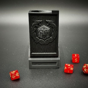 Folding Dice Tower and Dice Tray! for Dungeons and Dragons, Dnd, RPG ...