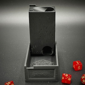 Folding Dice Tower and Dice Tray! for Dungeons and Dragons, Dnd, RPG ...