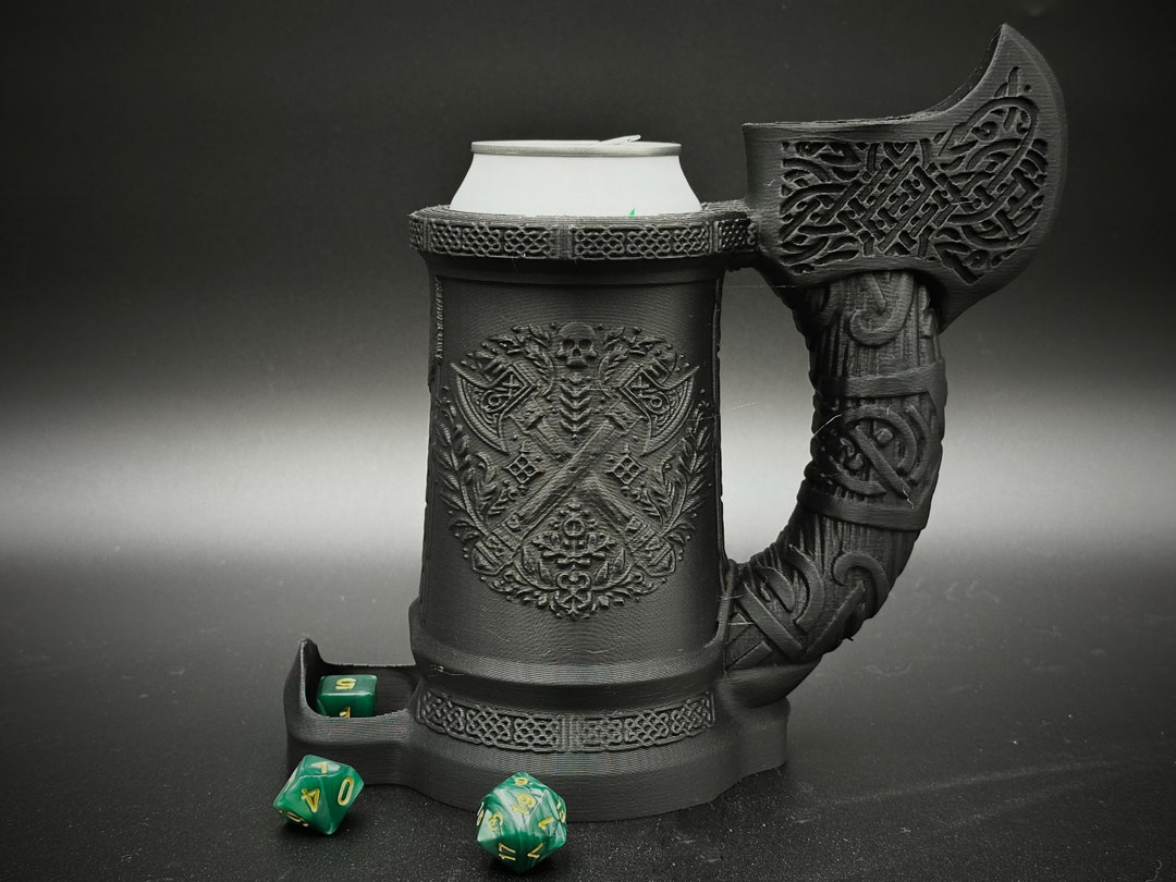 Ax Handle Can Cozy Dice Tower 12oz: Dungeons and Dragons RPG - Etsy