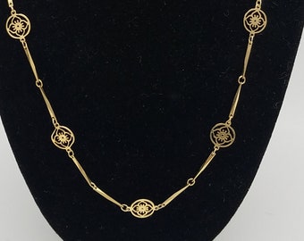 Avon gold necklace | Etsy