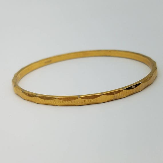 Monet gold bangle store
